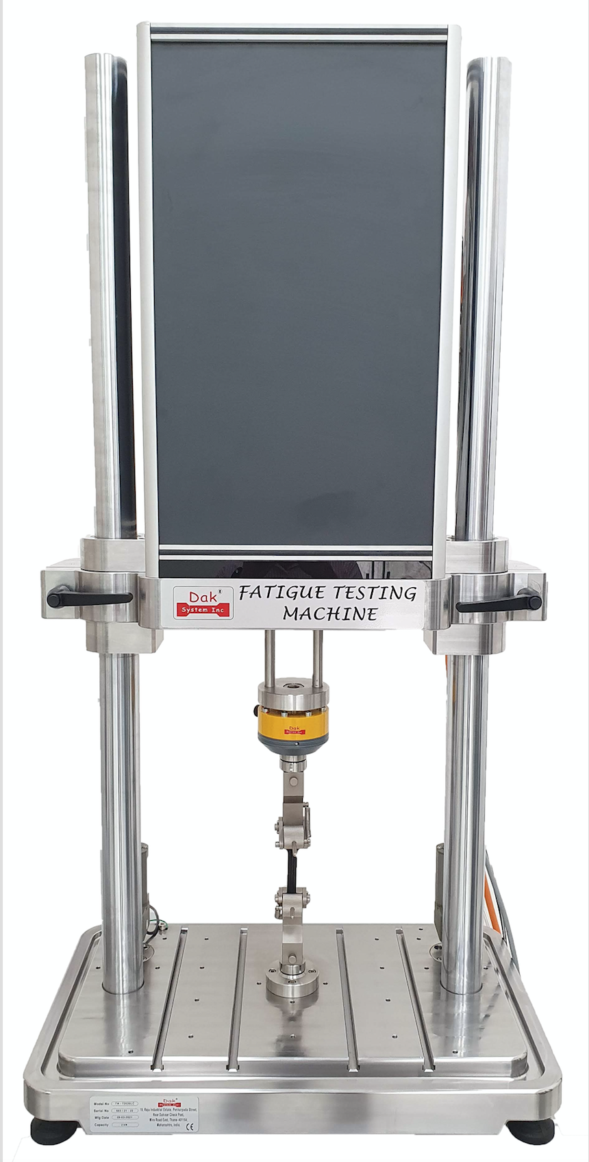 Fatigue Testing Machine Dak System Inc